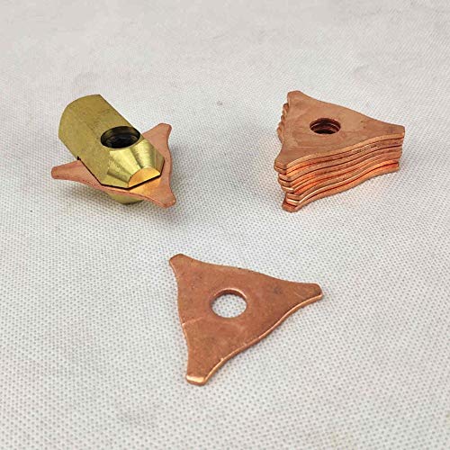 Kamas Washer Hook Triagne Dent Puller Electrode Chuck Dent Pulling Stud Welder Spot Welding Spotter Triangle Pad Kit - (Ships From: China, Diameter: M14)