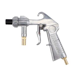 AMTOVL Sand Blasting Guns Sandblaster + 4Pcs Ceramic Nozzles + Extra Iron Nozzle Tip Set