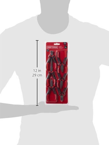 CRAFTSMAN Pliers, 6Piece Mini Set with Pouch (CMHT81716)