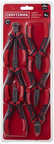 CRAFTSMAN Pliers, 6Piece Mini Set with Pouch (CMHT81716)