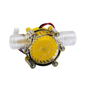 water turbine generator micro hydroelectric power generator diy led power charging tool dc 0-80v 10w (80v)