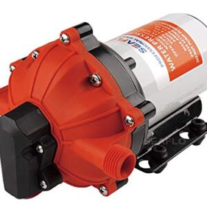 ALL NEW SEAFLO 55-Series Diaphragm Pump - 12V DC, 5.5 GPM, 60 PSI with HEAVY DUTY PRESSURE SWITCH