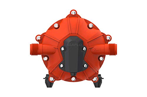 ALL NEW SEAFLO 55-Series Diaphragm Pump - 12V DC, 5.5 GPM, 60 PSI with HEAVY DUTY PRESSURE SWITCH