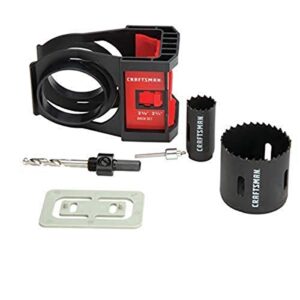 craftsman hole saw kit for metal doors (cmah1mdl)