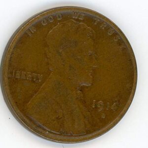 1914 S Lincoln Cent F-12