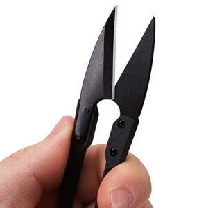 amornphan 5pcs bonsai pruning scissors trimming shears cutting cloth tool for sewing scissors yarn thread cutter mini small garderning bud and leaves trimmer