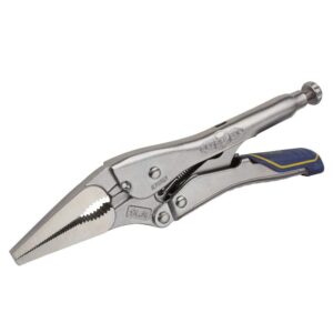 IRWIN VISE-GRIP Locking Pliers, Fast Release, Long Nose with Wire Cutter, 9-Inch (IRHT82582)