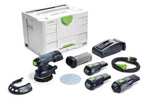 festool 575716 cordless eccentric sander etsc 125 li 3.1 set w/bluetooth - latest