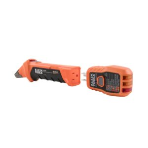 Klein Tools ET310 AC Circuit Breaker Finder, Electric Tester and Voltaget Tester with Integrated GFCI Outlet Tester