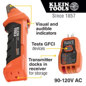 Klein Tools ET310 AC Circuit Breaker Finder, Electric Tester and Voltaget Tester with Integrated GFCI Outlet Tester