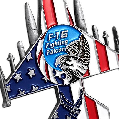 United States Air Force Challenge Coin F-16 Fighting Falcon Military Coin for Airman