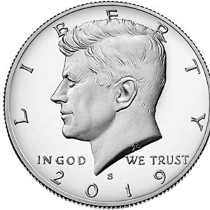 2019 S US Mint Deep Cameo Kennedy Proof Half Seller DCAM