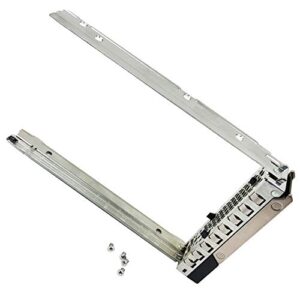 3.5 inch sas sata hard drive caddy compatible with dell poweredge servers - 14th gen r440 r540 r640 r740 r740xd2 r6415 r7425 hot swap bracket tray x7k8w