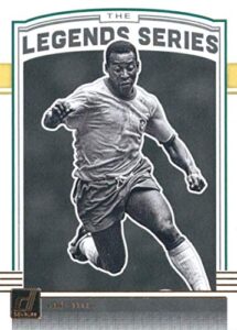 2018-19 donruss legends series #6 pele brazil soccer card