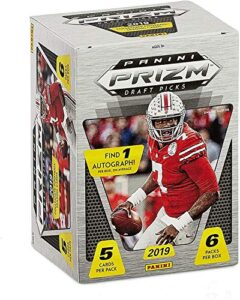 2019 panini prizm draft picks football blaster box (30 cards, one autograph card)