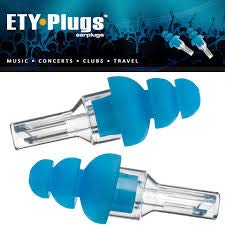 Etymotic Research ER20 Ear Plugs (2 Pair, Standard Fit) - High Fidelity Noise Reduction - Includes Carrying Case and Liberty Cleaning Cloth