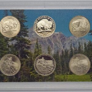 2005 P D S Westward Journey Nickel Series 6 Coin Set PF/ UNC