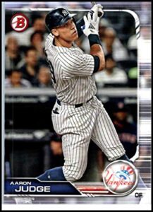 2019 bowman #16 aaron judge yankees baseball