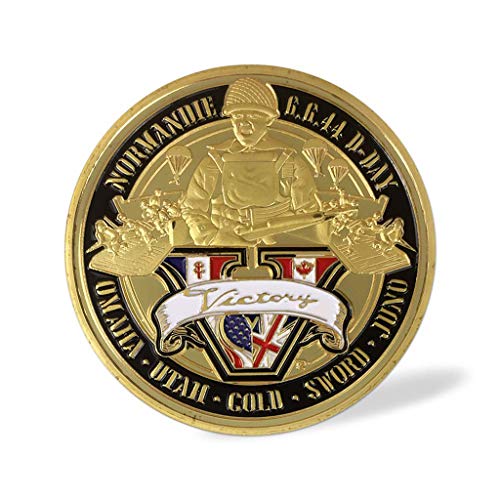 U.S. Army World War II Challenge Coin WWII Europe Soldier Veteran’s Gift.