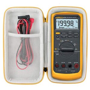 khanka hard travel case replacement for fluke 87-v / 88v digital multimeter