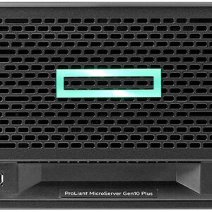 HP MicroServer Gen10 Plus Tower Server for Small Business, Intel Xeon E-2224 3.4GHz up to 3.4GHz Turbo, 32GB RAM, 4TB Fast SSD Storage, RAID, Windows Server 2019