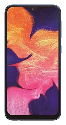 Samsung Galaxy A10, Global 4G LTE GSM Factory Unlocked A105M (International Mode), (32GB, 2GB RAM) 6.2" HD+ Infinity-V Display, (Blue) - Single Sim