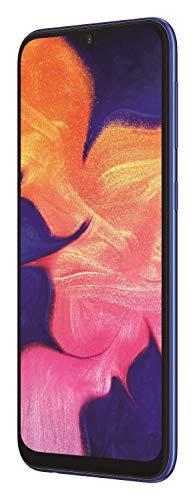 Samsung Galaxy A10, Global 4G LTE GSM Factory Unlocked A105M (International Mode), (32GB, 2GB RAM) 6.2" HD+ Infinity-V Display, (Blue) - Single Sim