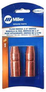 miller flush nozzle, 1/2" orifice, part no. ns-m1200c (2 per pack).