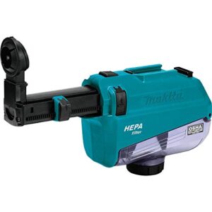 makita dx05 dust extractor attachment with hepa filter cleaning mechanism