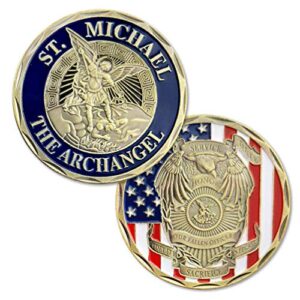 police officer st michael law enforcement challenge coin