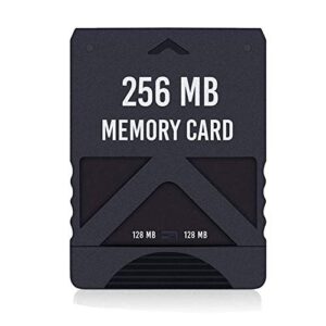 rgeek 256mb high speed game memory card compatible with sony playstation 2 ps2