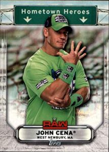 2019 topps wwe raw hometown heroes #hh-21 john cena wrestling trading card