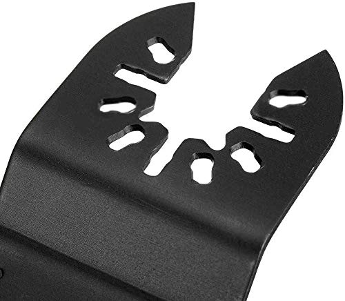 Diagtree 50Pack Bi-Metal multitool blade Oscillating Multi Tool Quick Release Saw Blades for Fein Multimaster, Dremel Multi-Max, Dewalt, Craftsman, Ridgid, Makita, Milwaukee, Rockwell (50pcs Bi-Metal)