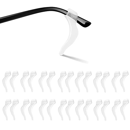 SMARTTOP Eyeglass Ear Grip - Soft Comfortable Anti-slip Holder, Silicone Ear Hook, Eye glass Temple Tips Sleeve Retainer for Sports Glasses, Sunglasses Presbyopia Reading Glasses