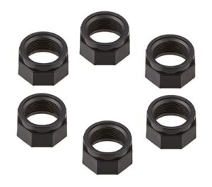 atie 3900 sport, 280 f5b black max, and tr35p pool cleaner black feed hose nut d16 for zodiac polaris 3900 sport, 280 f5b black max, and tr35p pool cleaners (6 pack)