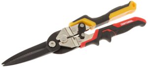 craftsman aviation snips, straight, long cut (cmht73561)