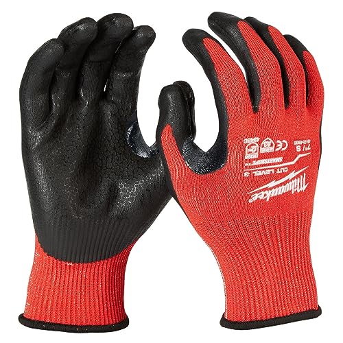 MILWAUKEE Cut 3 Dipped Gloves - M