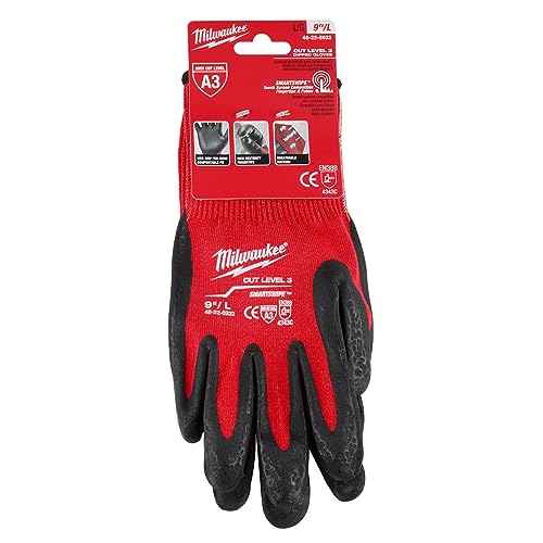 MILWAUKEE Cut 3 Dipped Gloves - M