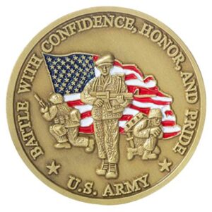 United States Army Hooah Battle Cry Military Challenge Coin