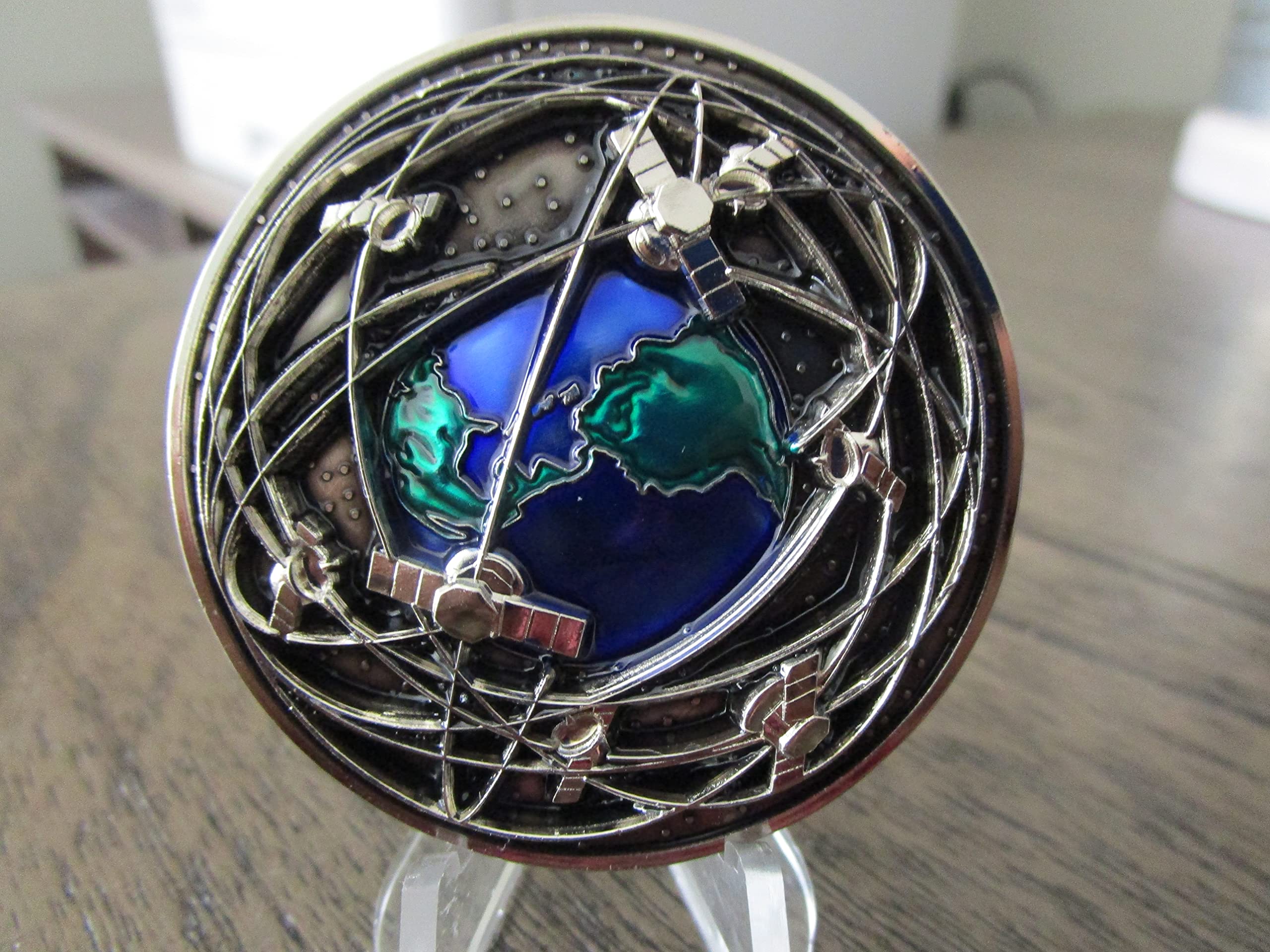 Oneworldtreasures Department of Defense NGA National Geospatial Intelligence Agency Challenge Coin.