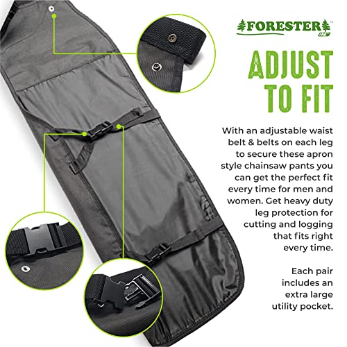 Forester OEM Arborist Forestry Professional Cutter's Combo Kit Chaps Helmet