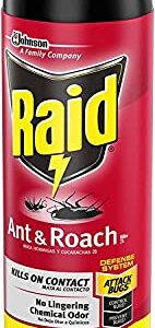 Raid Ant & Roach Killer Lemon Scent 1.09 Pound (Pack of 3)