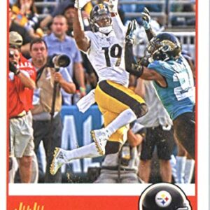 2019 Score Football #115 JuJu Smith-Schuster Pittsburgh Steelers Official NFL Trading Card made by Panini