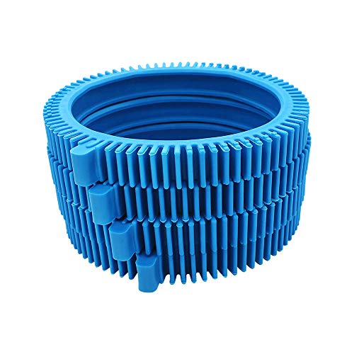 896584000-143 Pool Cleaner Front Tire with Humps for Concrete Pools Fits for Poolvergnuegen Cleaners 4 Pack