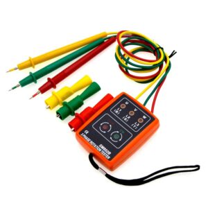 bestdo sm 852b 3 phase sequence rotation tester led indicator detector checker meter