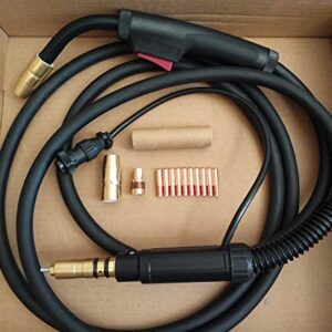 MIG WELDING GUN 12' 150A replacement for Miller Millermatic 90/120/130/130XP/135/140/141/150/175/180/185/190/210 and 211 Ironman 210