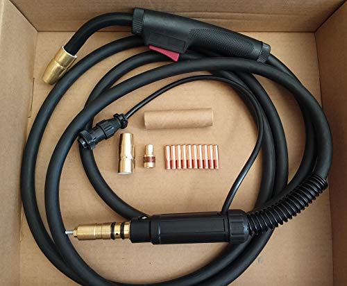 MIG WELDING GUN 12' 150A replacement for Miller Millermatic 90/120/130/130XP/135/140/141/150/175/180/185/190/210 and 211 Ironman 210