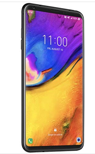 LG V35 ThinQ (64GB, 6GB RAM) 6.0" QHD+ FullVision, Dual Camera, 4G LTE GSM AT&T Unlocked Smartphone US Warranty (Black)