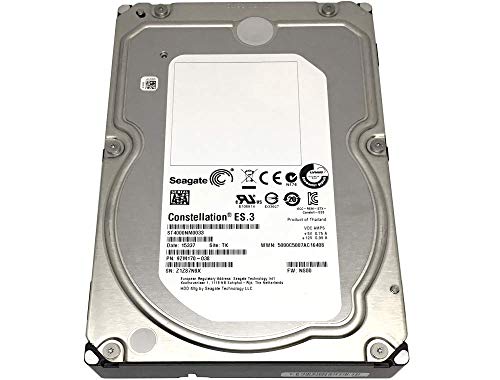 Seagate Constellation ES ST4000NM0033 4TB 7200RPM 128MB Cache SATA 6.0Gb/s 3.5inch Internal Enterprise Hard Drive OEM - w/3 Year Warranty (Renewed)