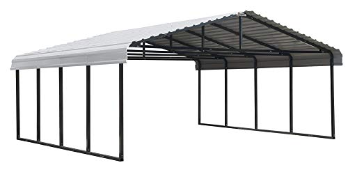 ARROW CPH202007, 20x20, Eggshell Carports, 20' x 20'